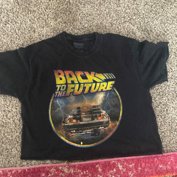 Shirts | Back To The Future Cropped Tshirt Merchandise Size Medium ...